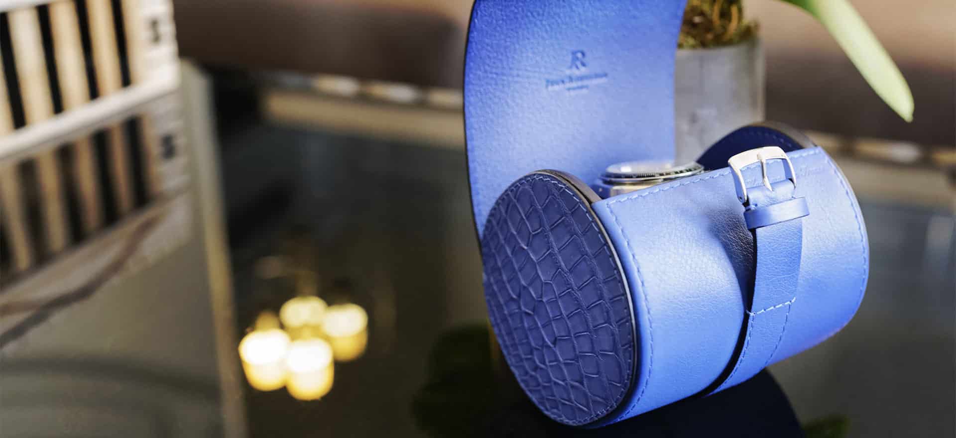Leather watch straps, luxury leather goods : Jean Rousseau Paris