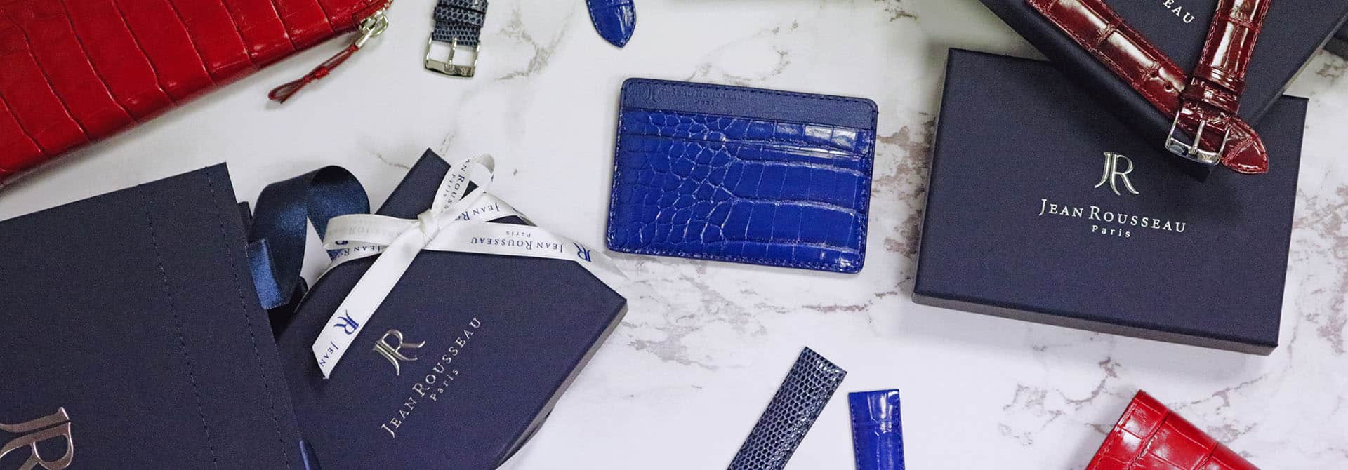 Leather watch straps, luxury leather goods : Jean Rousseau Paris