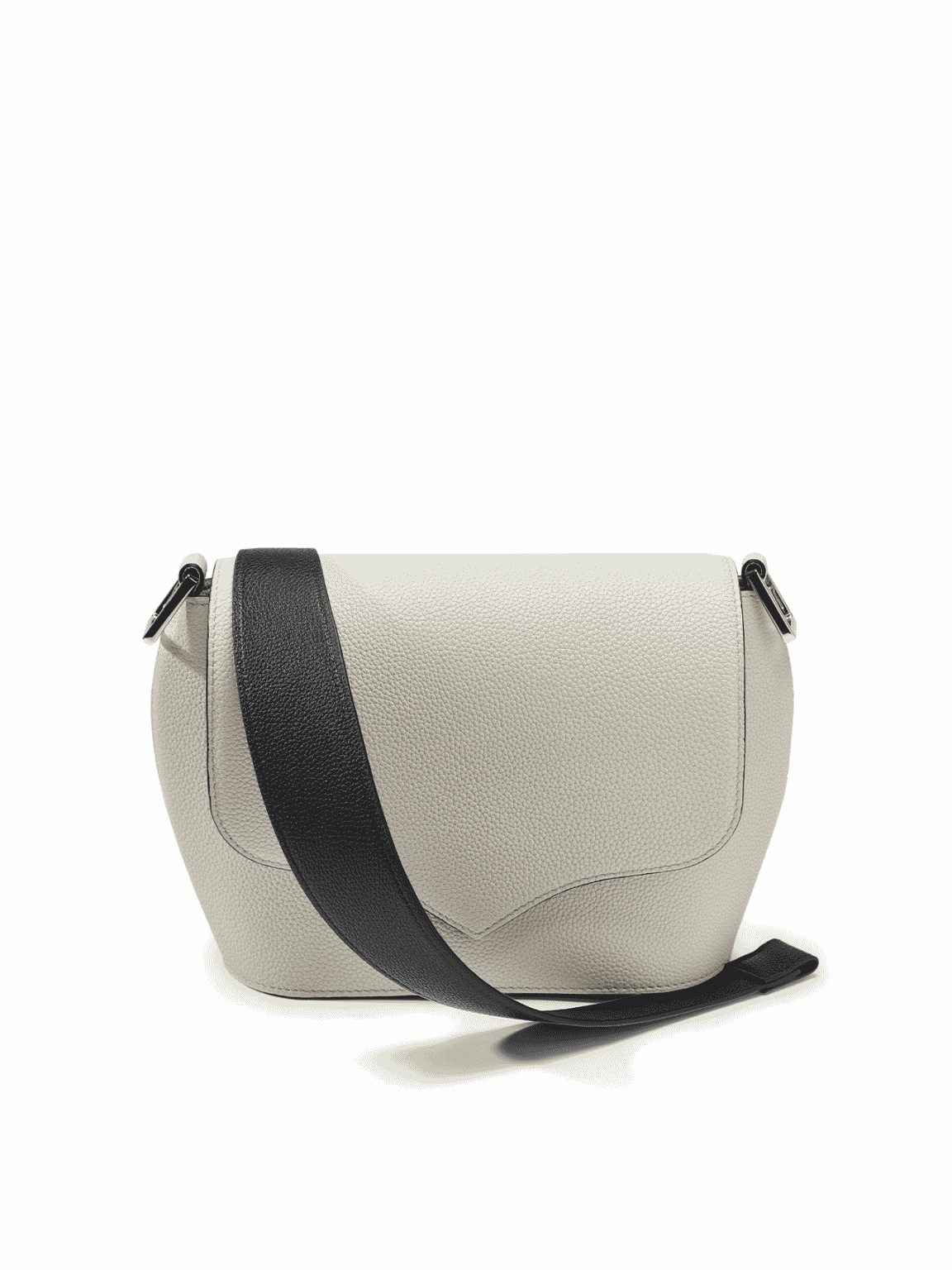 Sam shoulder strap black calf - Maison Jean Rousseau