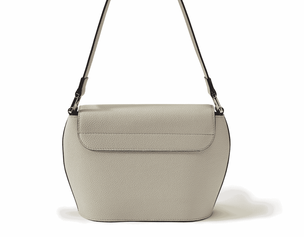 Sam handbag light grey calf - Maison Jean Rousseau